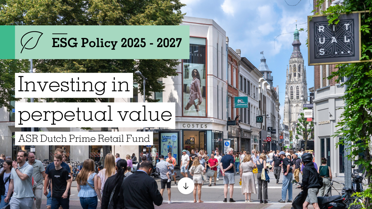 ESG Policy ASR Dutch Prime Retail Fund 2026-2028